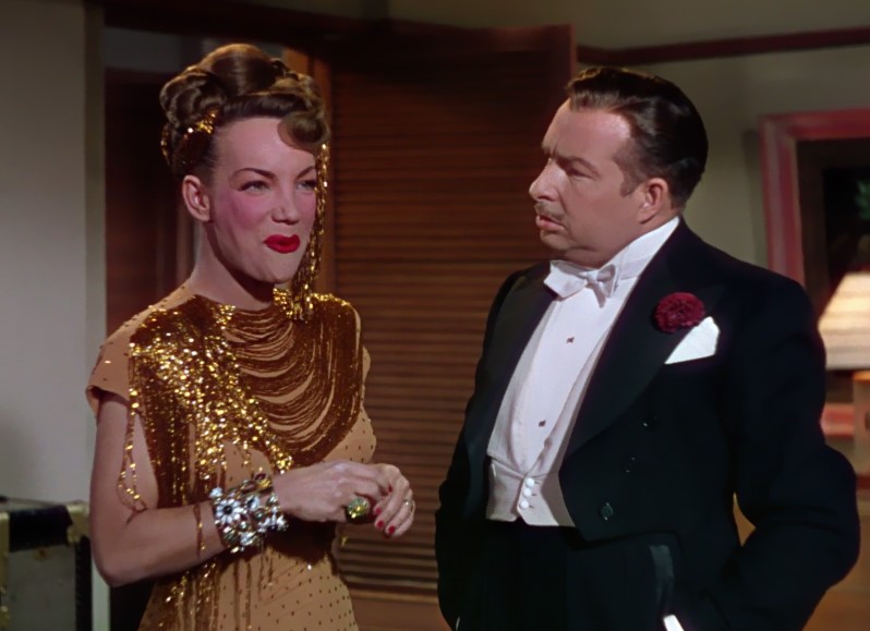 Carmen Miranda and Xavier Cugat