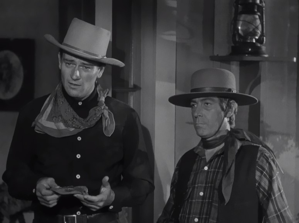John Wayne and Frank Puglia