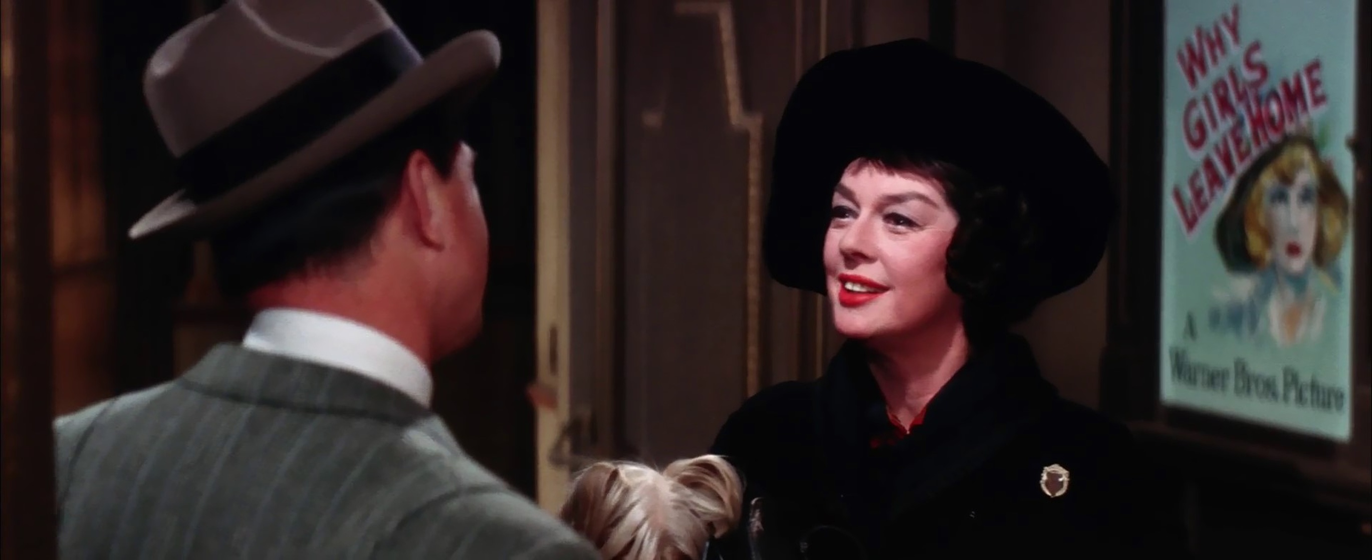 Karl Malden and Rosalind Russell