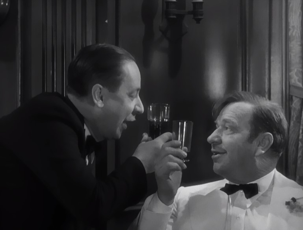 Robert Benchley and Wallace Beery