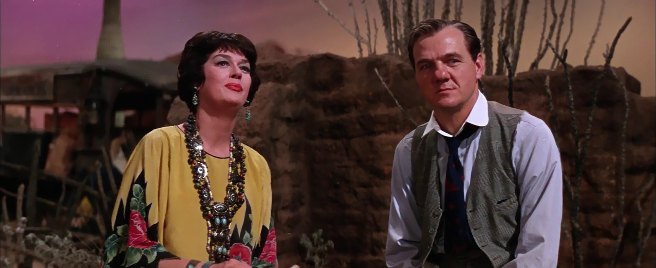 Rosalind Russell and Karl Malden