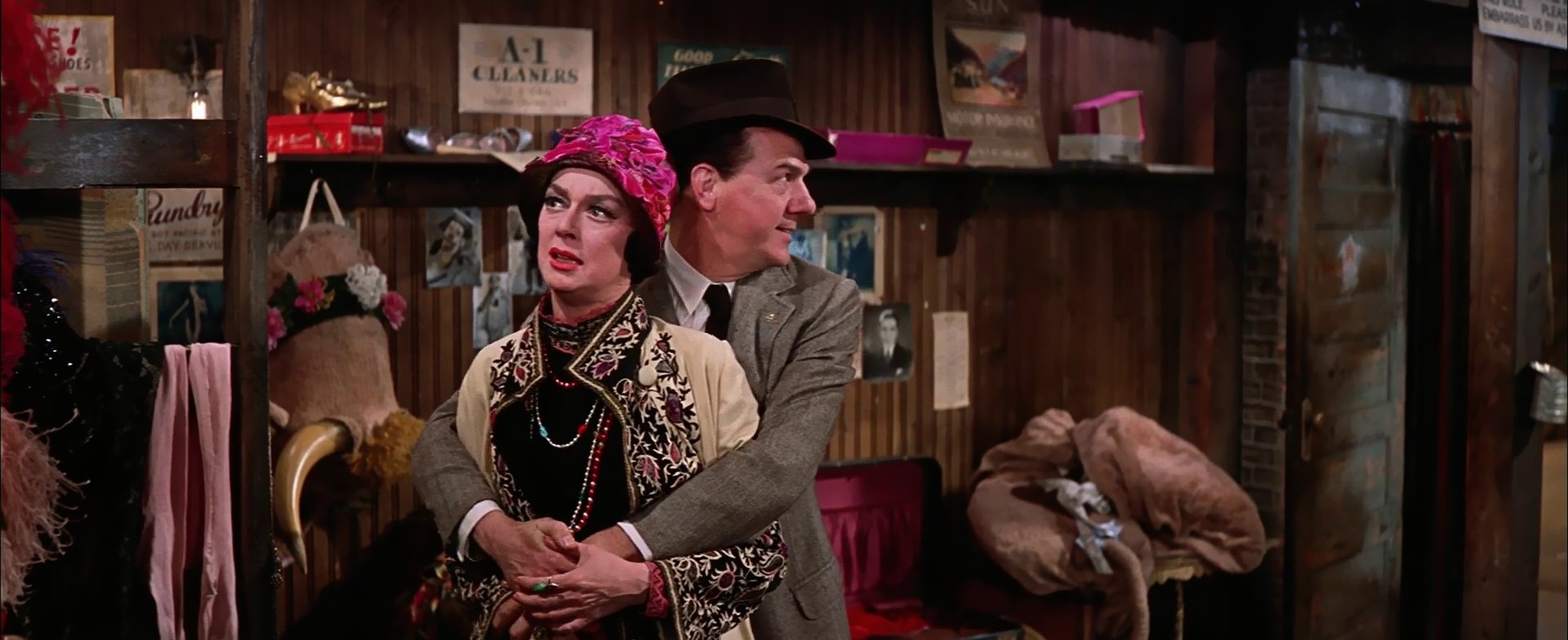 Rosalind Russell and Karl Malden