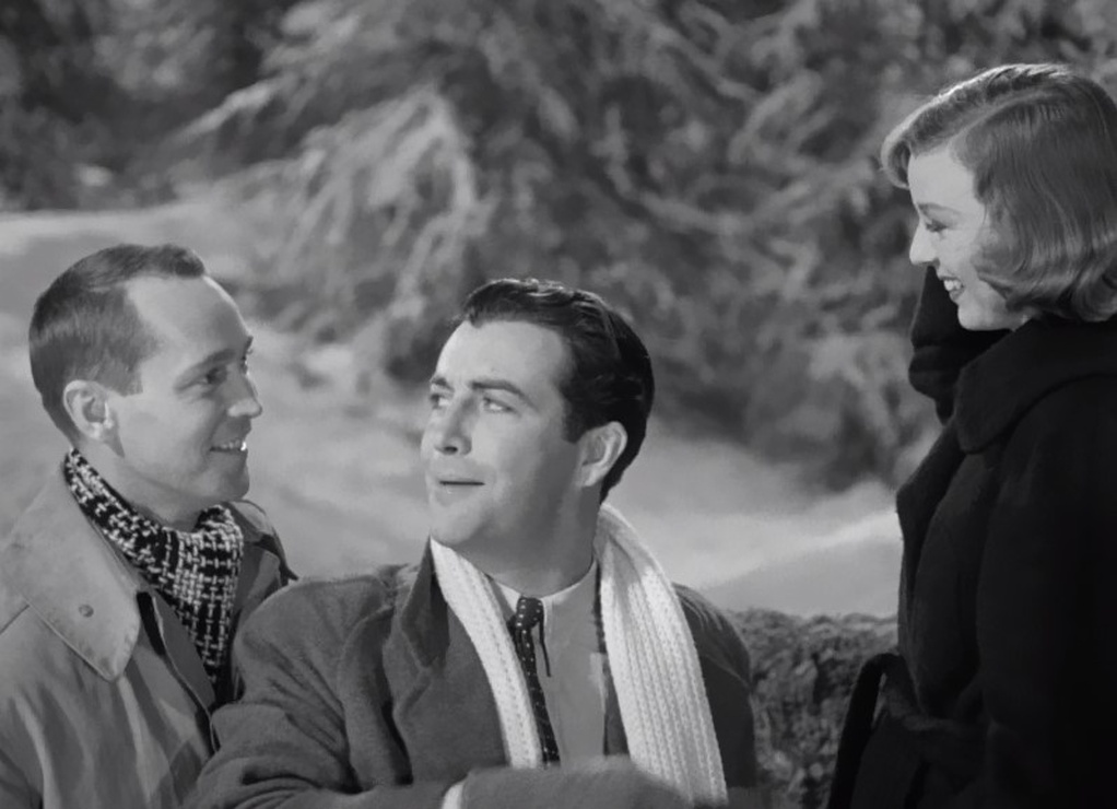 Franchot Tone, Robert Taylor and Margaret Sullavan