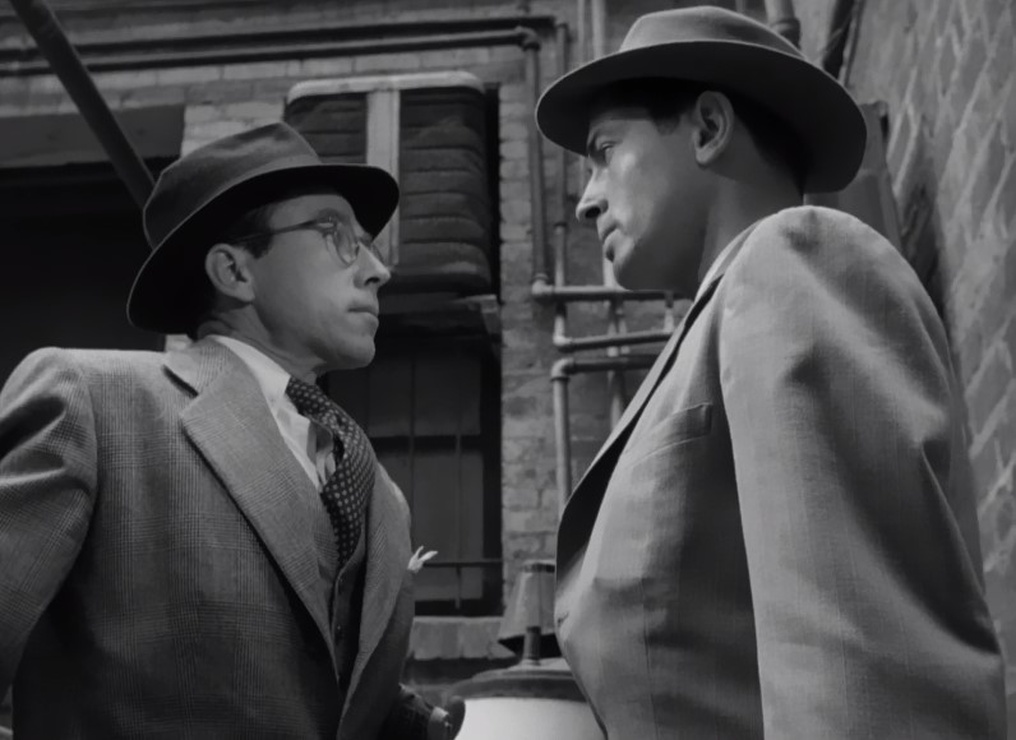 Whit Bissell and Farley Granger