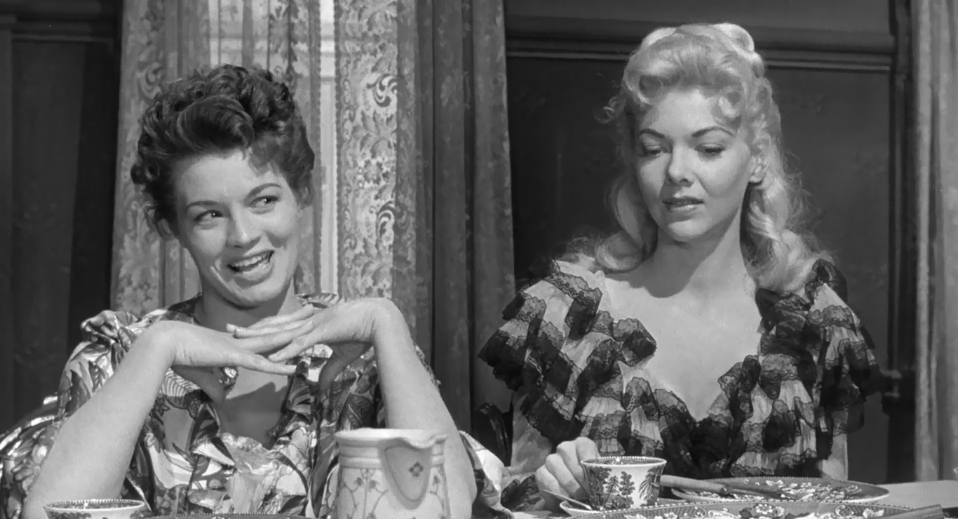 Angie Dickinson and Barbara Lawrence