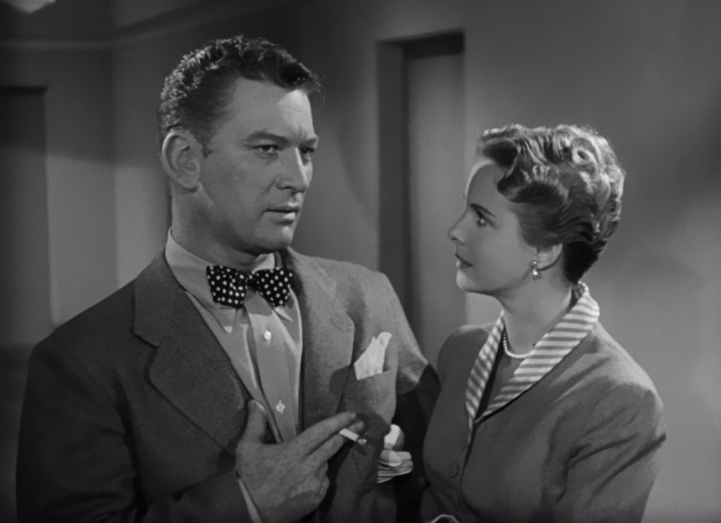 Kenneth Tobey and Mona Freeman