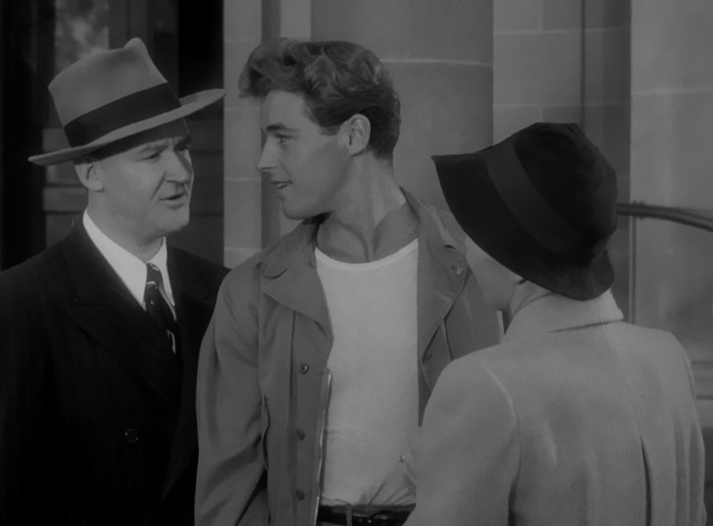 Tom Tully, Guy Madison and Ruth Nelson