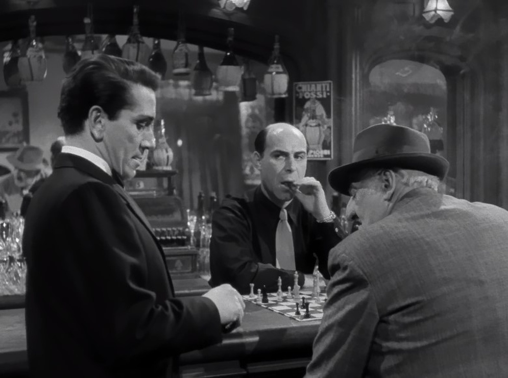 Richard Conte and Sid Tomack