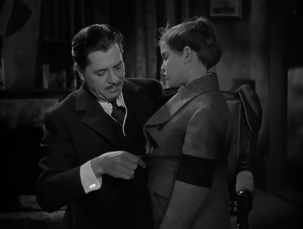 Warner Baxter and Bobby Walberg