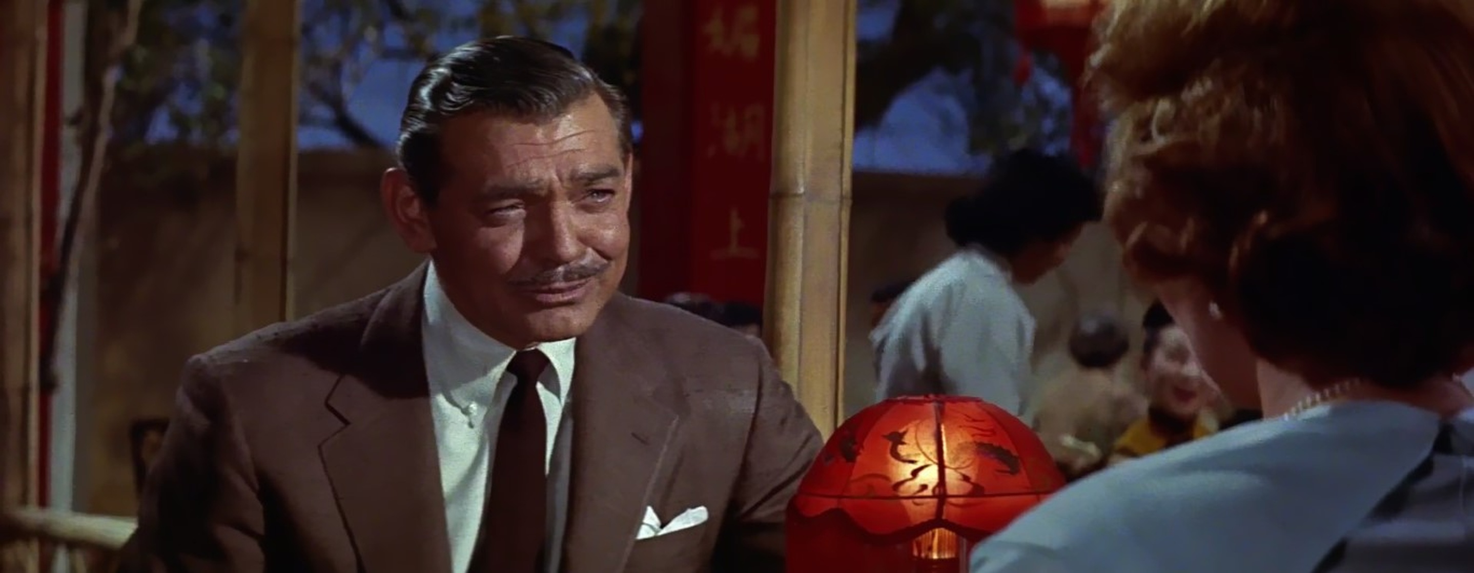 Clark Gable and Susan Hayward