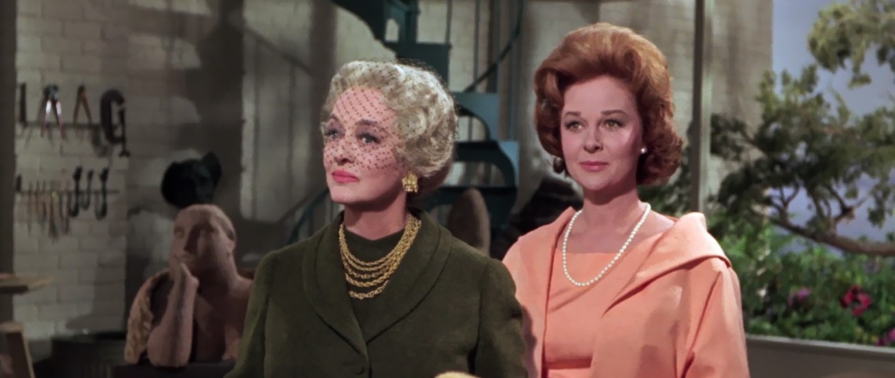 Bette Davis and Susan Hayward