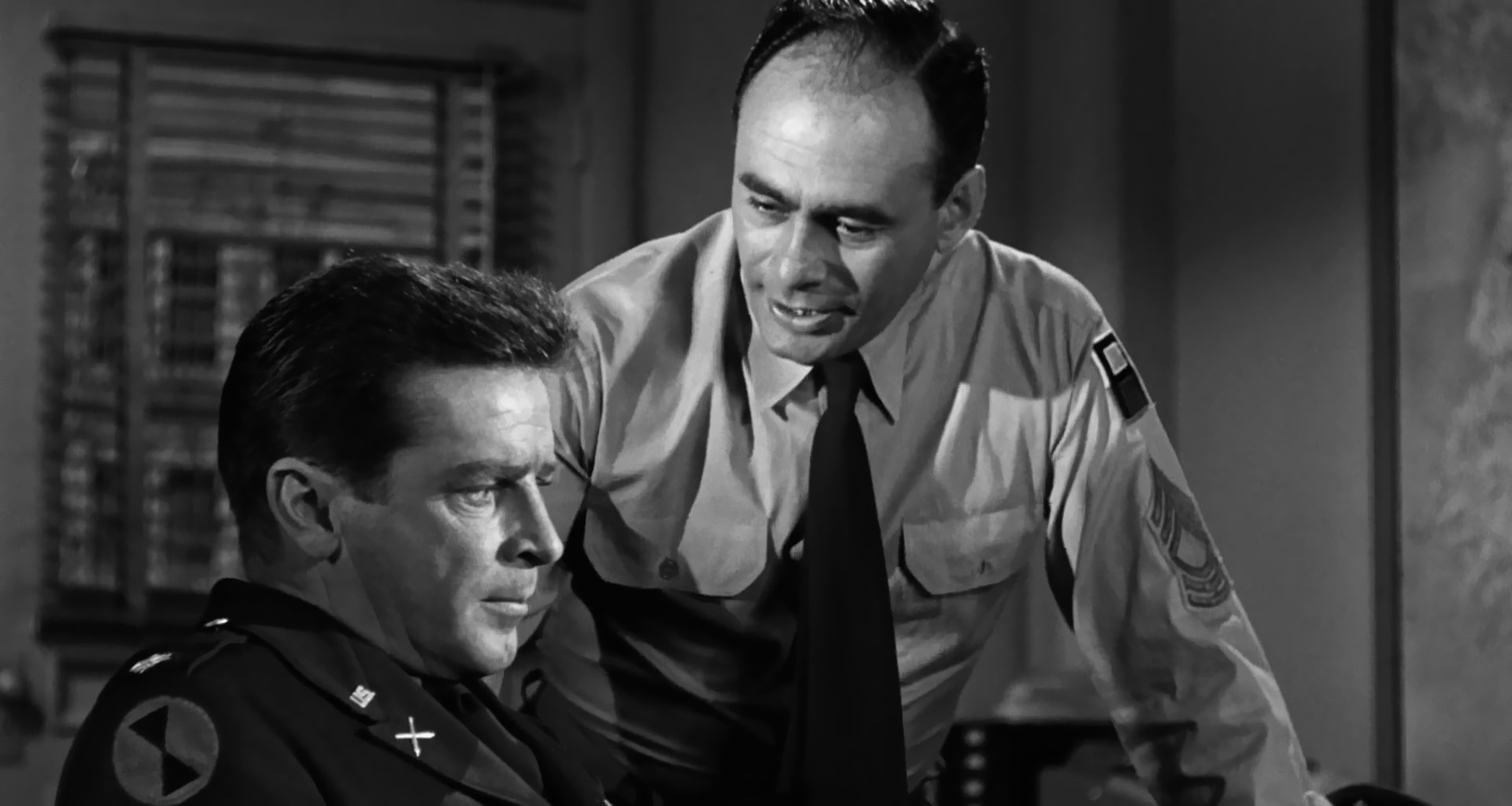 Richard Basehart and Martin Balsam