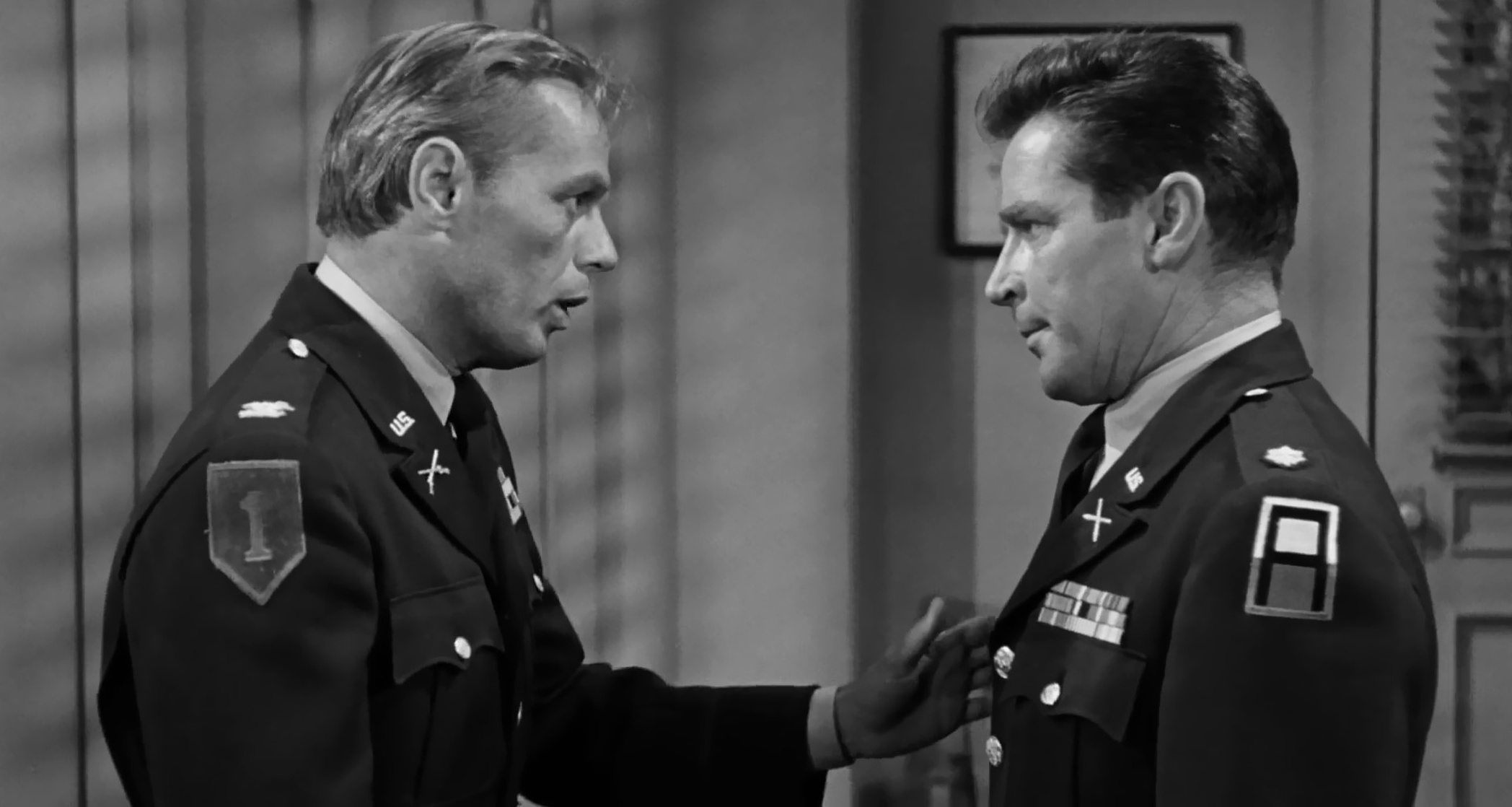 Richard Widmark and Richard Basehart