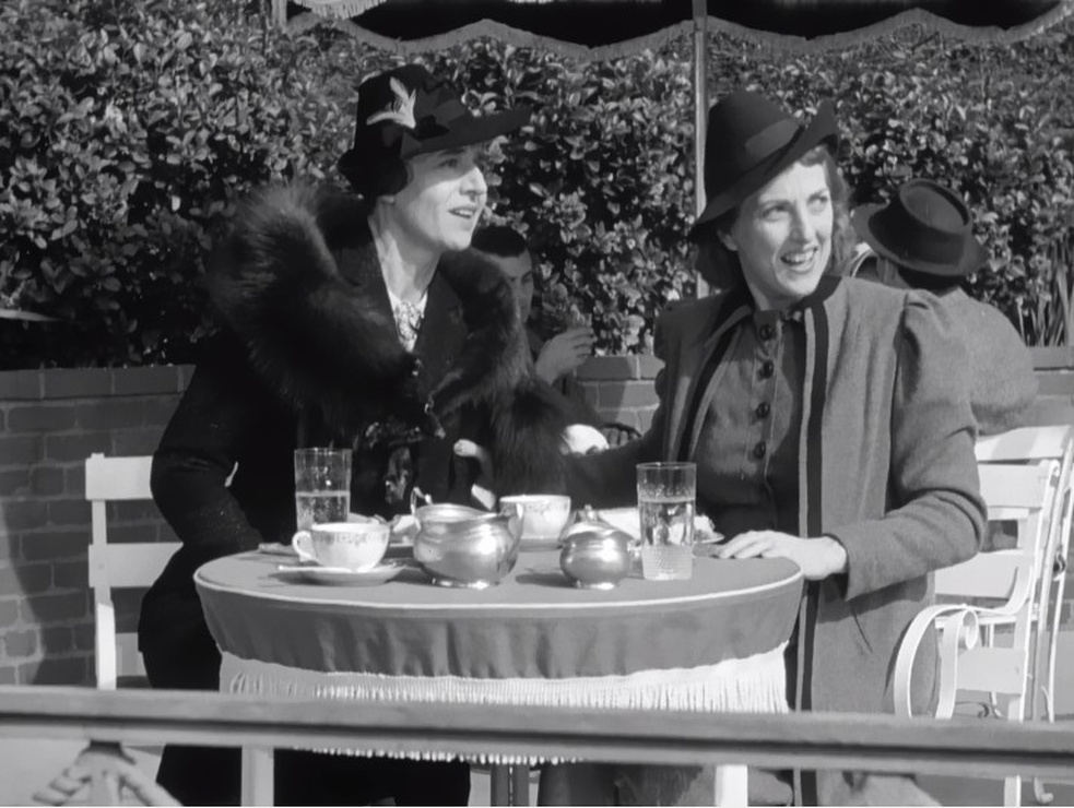 Ellen Lowe and Edna Holland