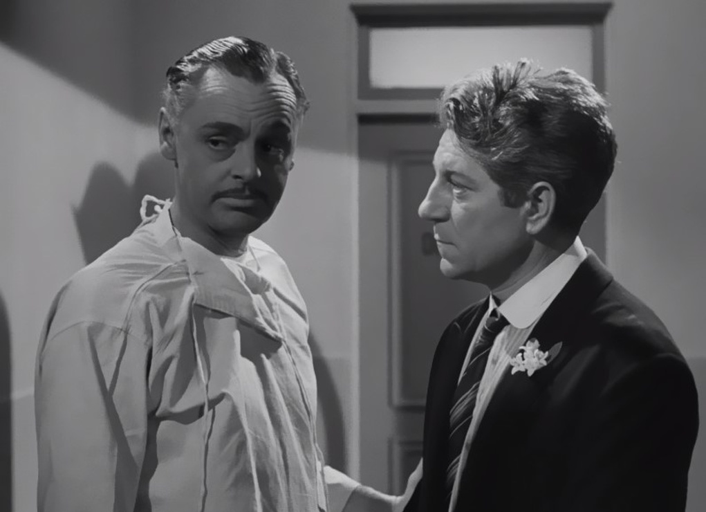 Jerome Cowan and Jean Gabin