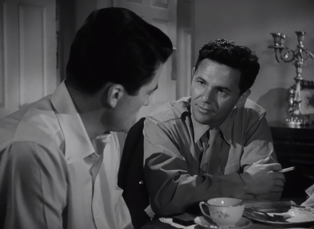 Gregory Peck and John Garfield