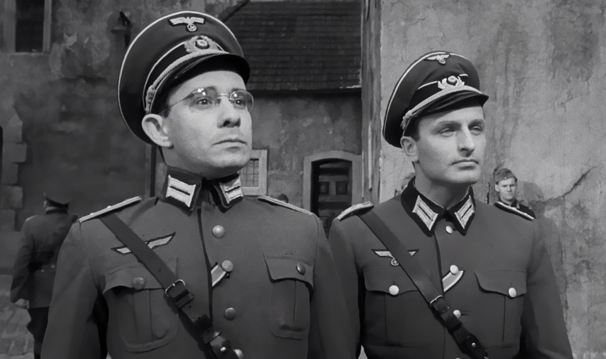 Carl Duering and Anton Diffring