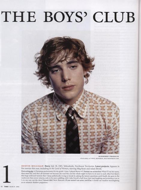 Picture of Dustin Milligan