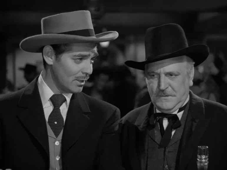 Clark Gable and Frank Morgan