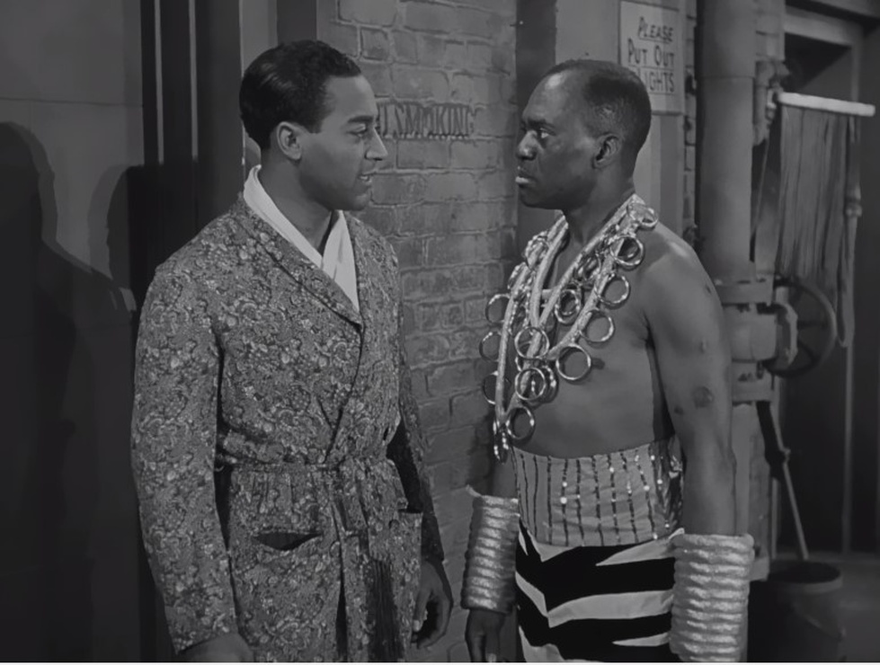 Emmett 'Babe' Wallace and Bill Robinson