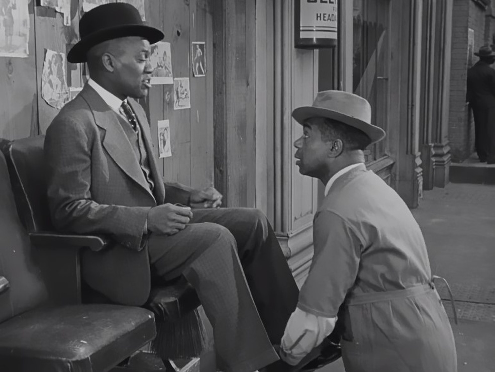 Bill Robinson and Dooley Wilson