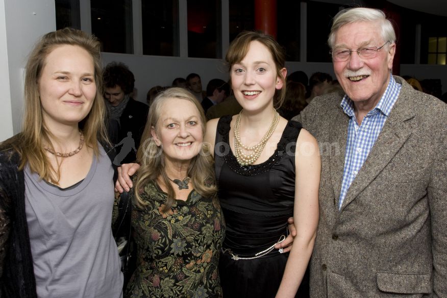 Christopher & Anna with daughters Rebecca & Hattie