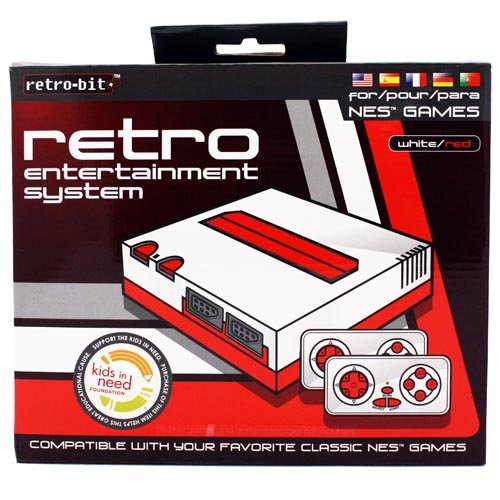 Picture of NES Retro Entertainment System - White/Red