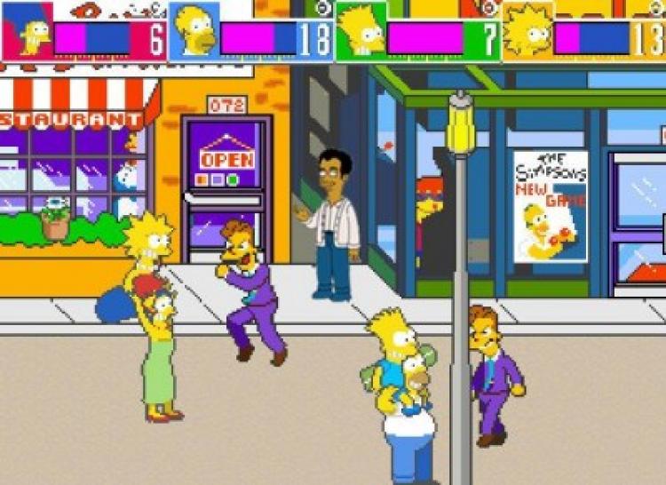 Picture of The Simpsons Arcade Game