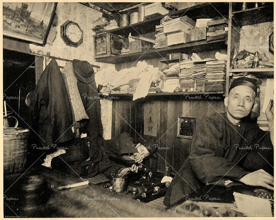 Picture of Chinese Opium Den