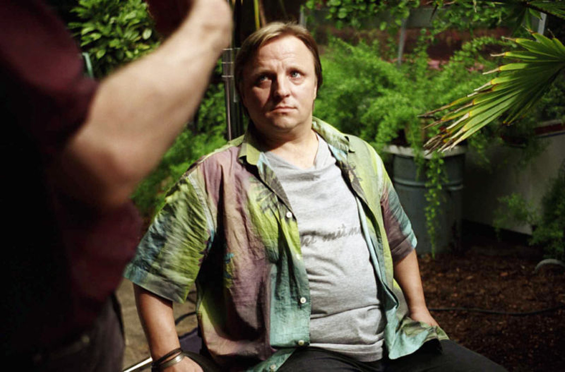 On-set photo - actor Axel Prahl