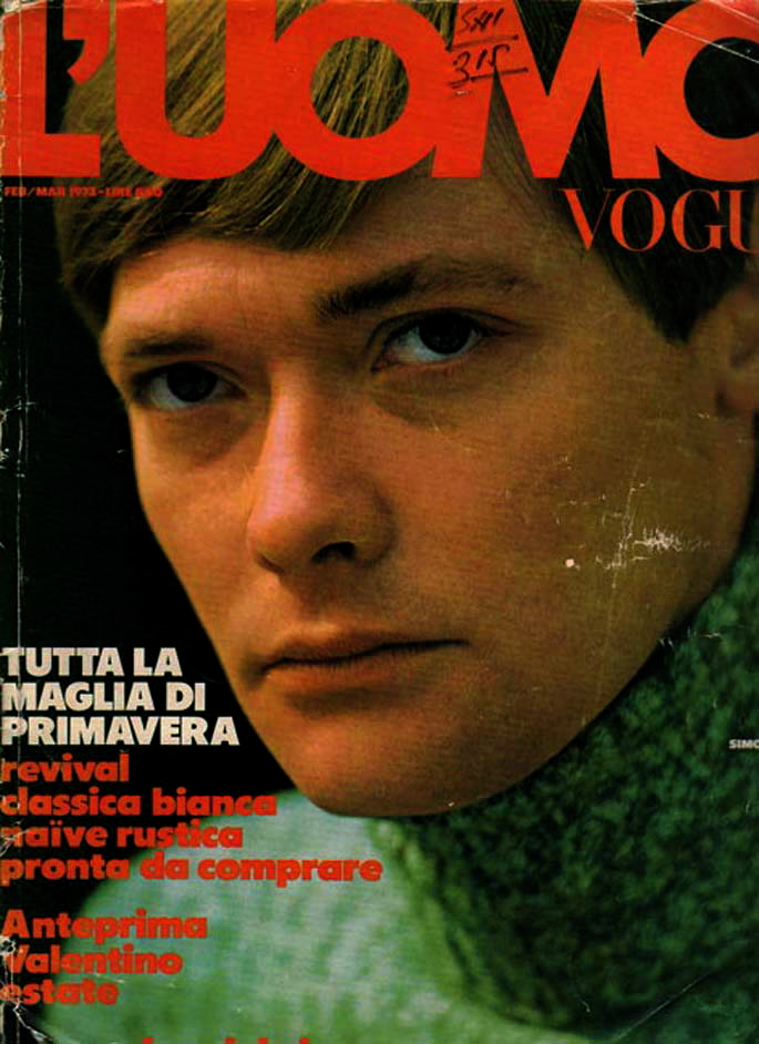 L'uomo Vogue Magazine February-March 1973 image