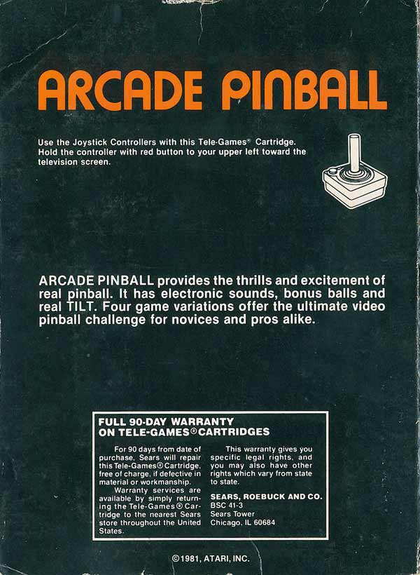 Picture of Arcade Pinball