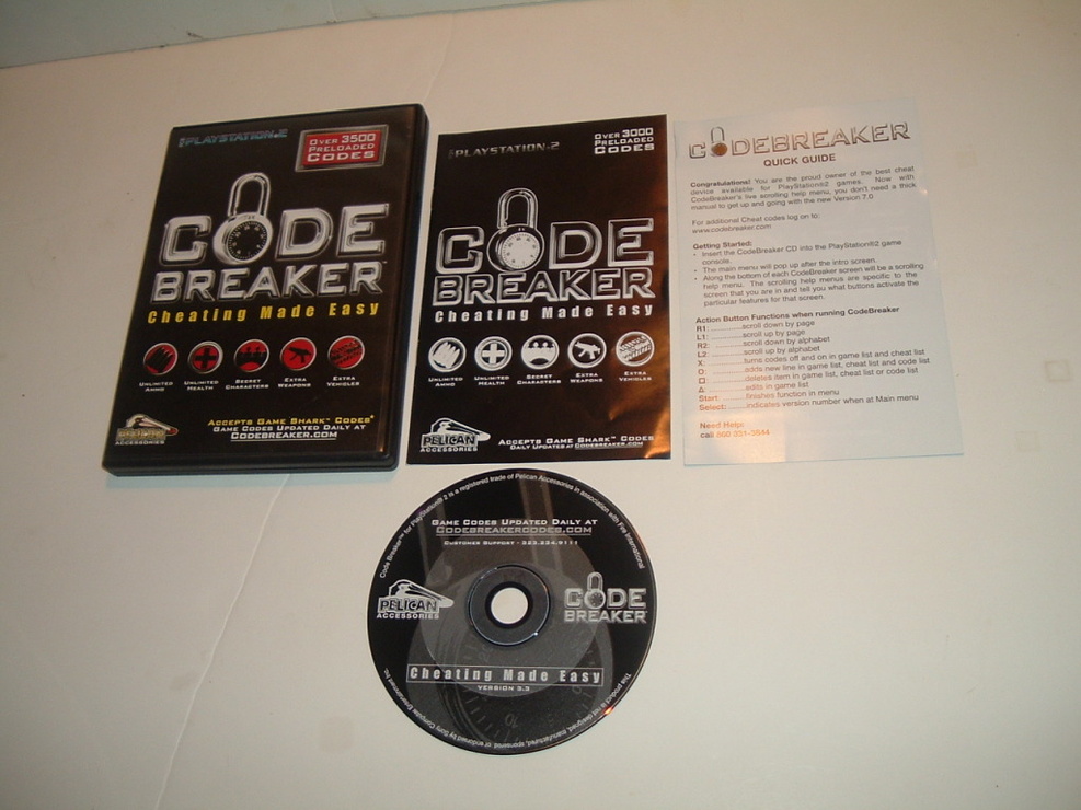 Picture of Code Breaker Cheat Disc