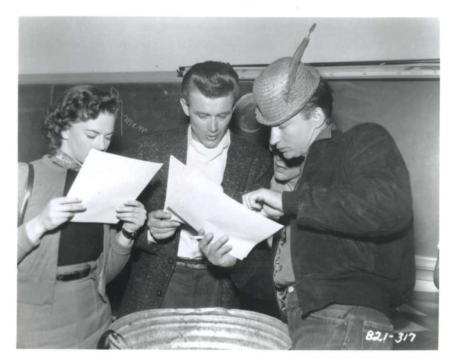 Natalie Wood, James Dean & Nick Adams