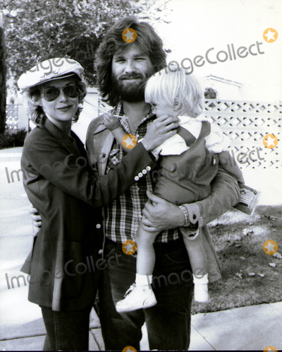 Season Hubley, Kurt Russell & son Boston