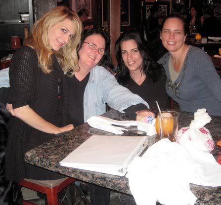 Thea Gill, Gina Glass, Cathy DeBuono & Jane Clark