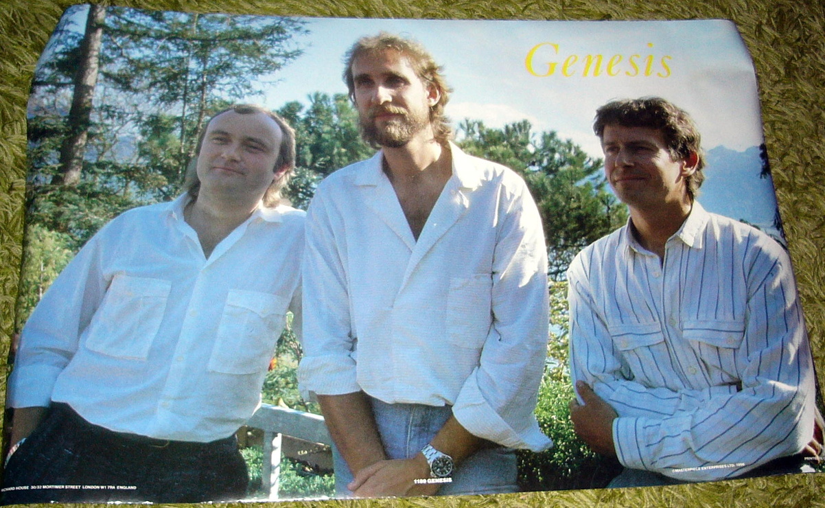 GENESIS Vintage 80s Poster