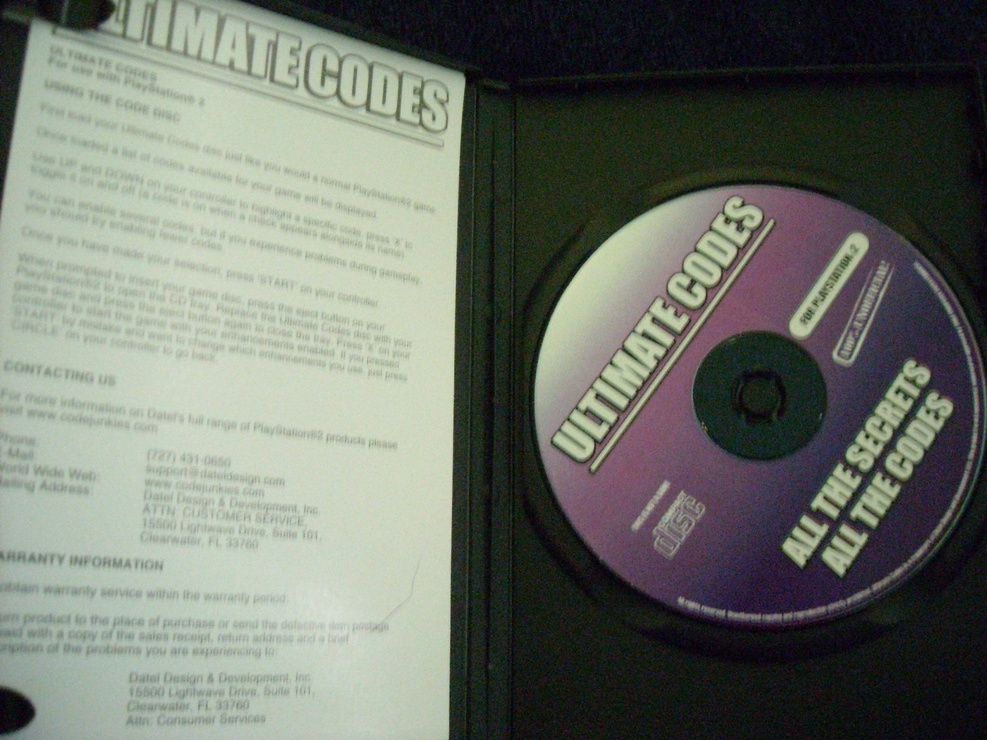Ultimate Codes (Grand Theft Auto: Vice City) picture
