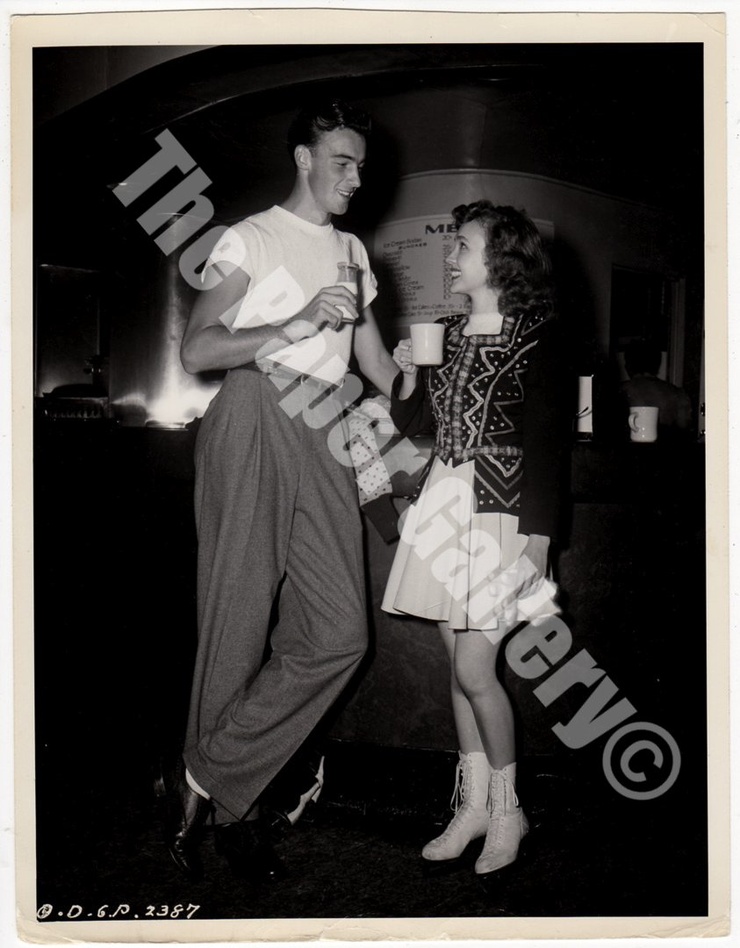 Jerome Courtland & Allene Roberts