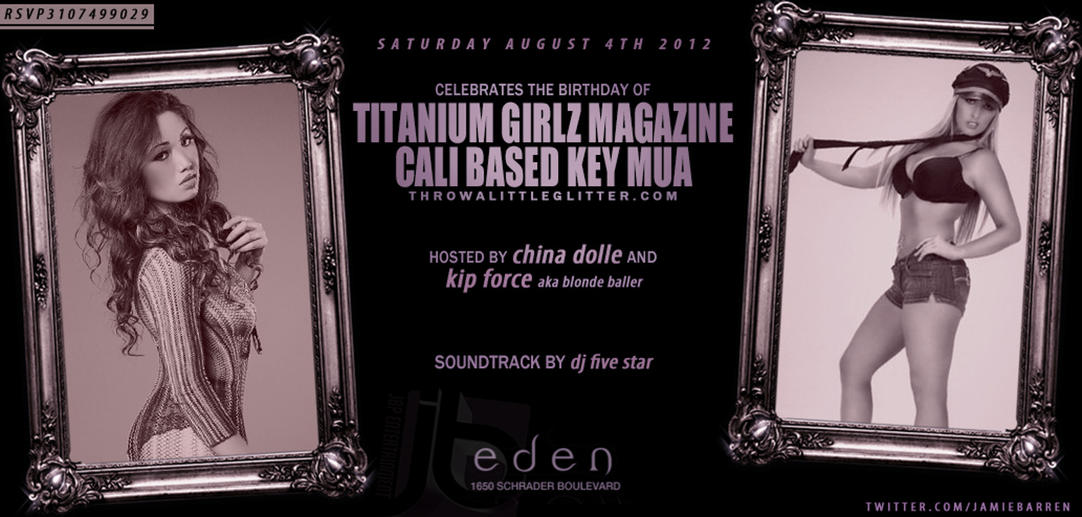 Kip Force and ChinaDolle Host TitaniumGirlz MUA Bi