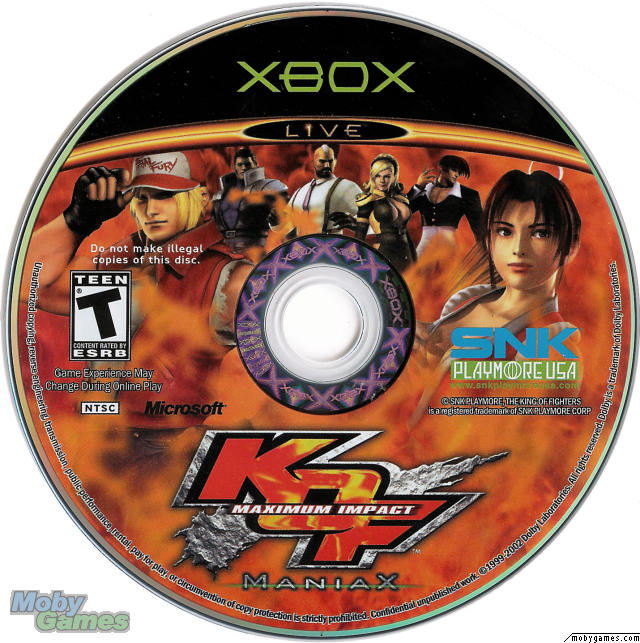 Picture of The King of Fighters: Maximum Impact - Maniax