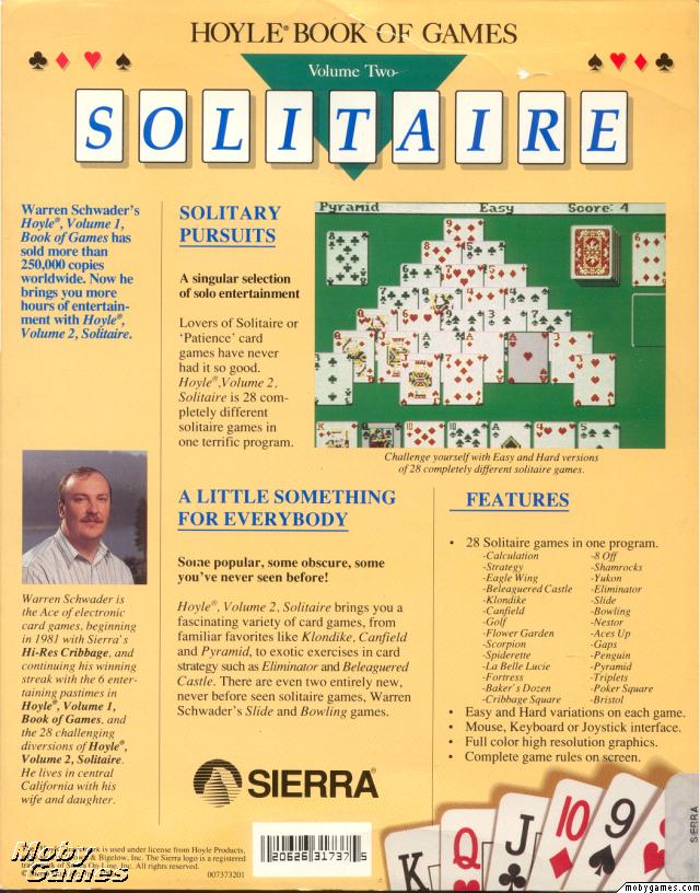 Picture of Hoyle Official Book of Games: Volume 2 - Solitaire