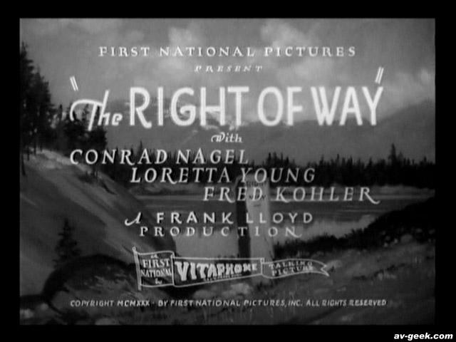 Picture of The Right of Way