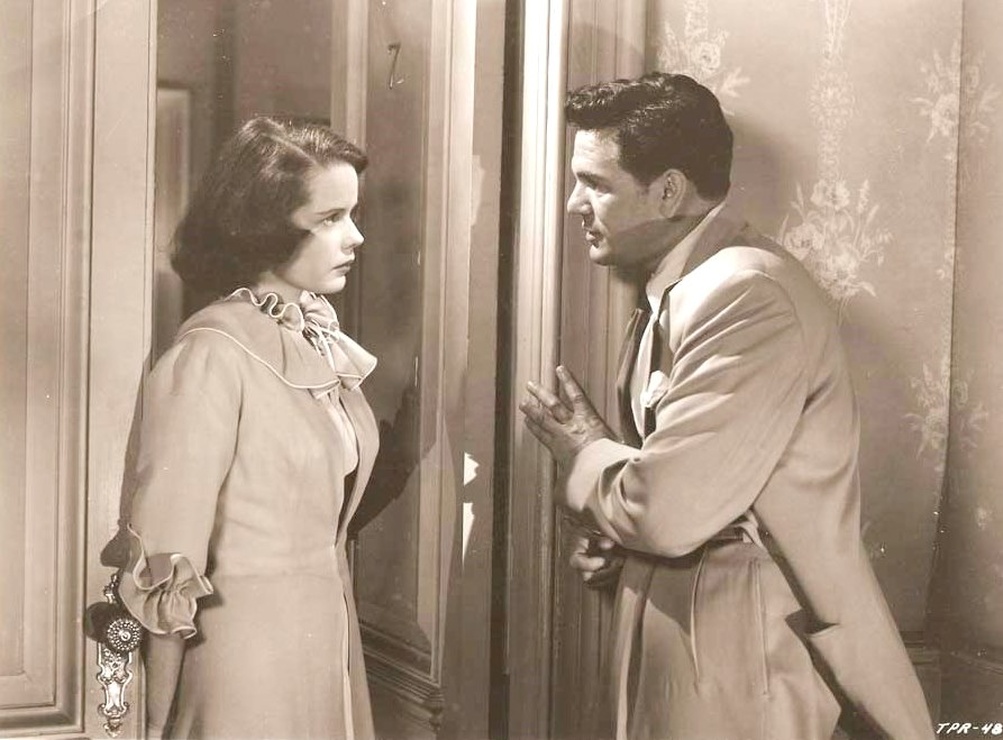 Beatrice Pearson & John Garfield in Force Of Evil