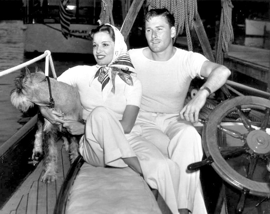 with Lili Damita