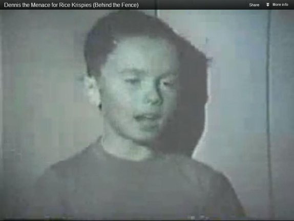 Billy Booth defending Dennis and the Rice Krispies