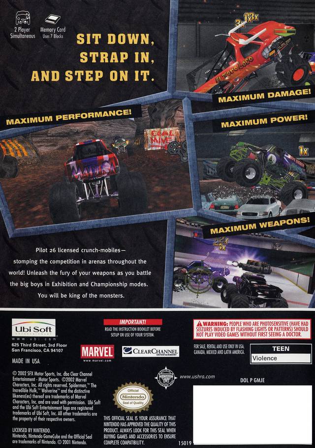 Picture of Monster Jam: Maximum Destruction