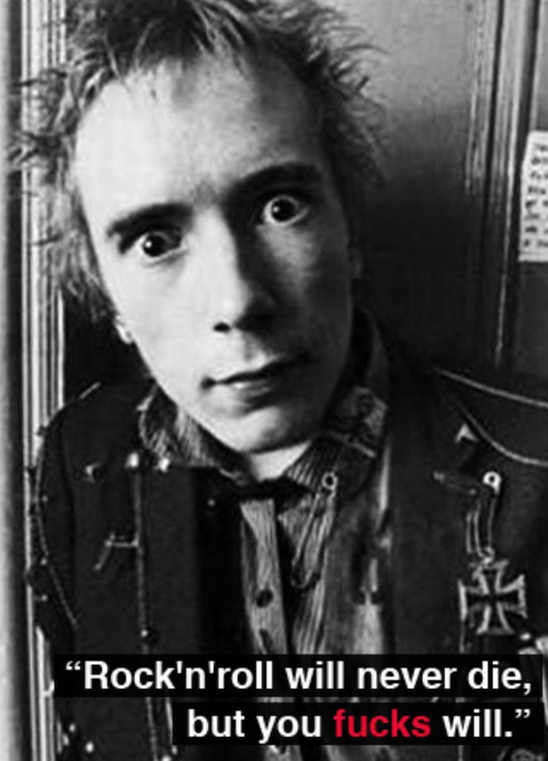 Picture of Johnny Rotten