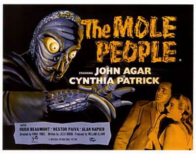 The Mole People miniposter