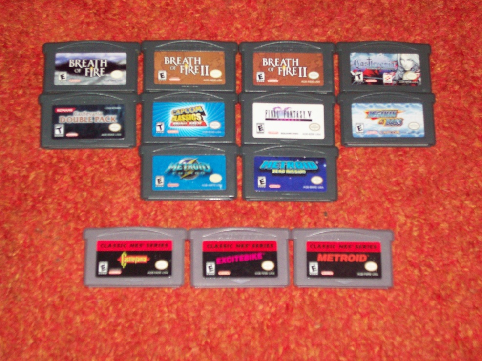 GBA Games